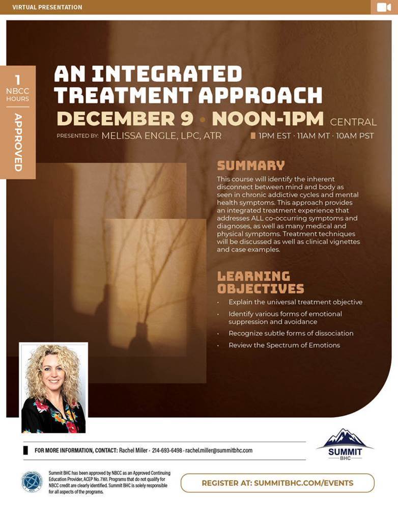 An Integrated Treatment Approach - East Tennessee Rural Health Consortium
